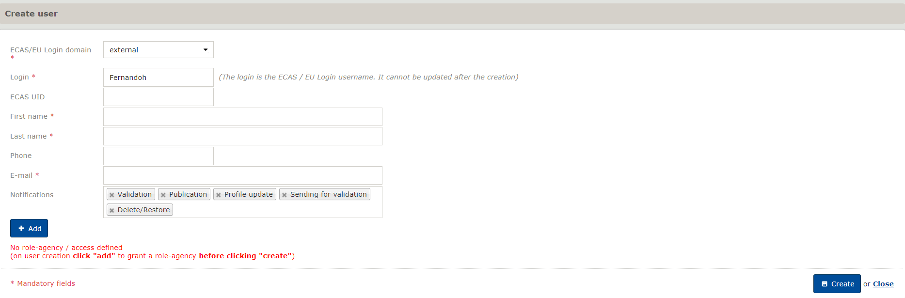 ESS Metadata Handler (ESS-MH) user guide | Eurostat CROS